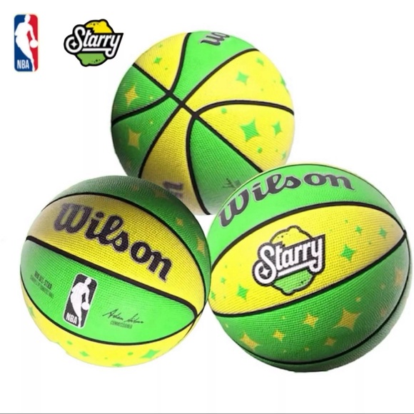 NBA | Accessories | Nba Wilson Starry Nba Basketball From 3 Point ...